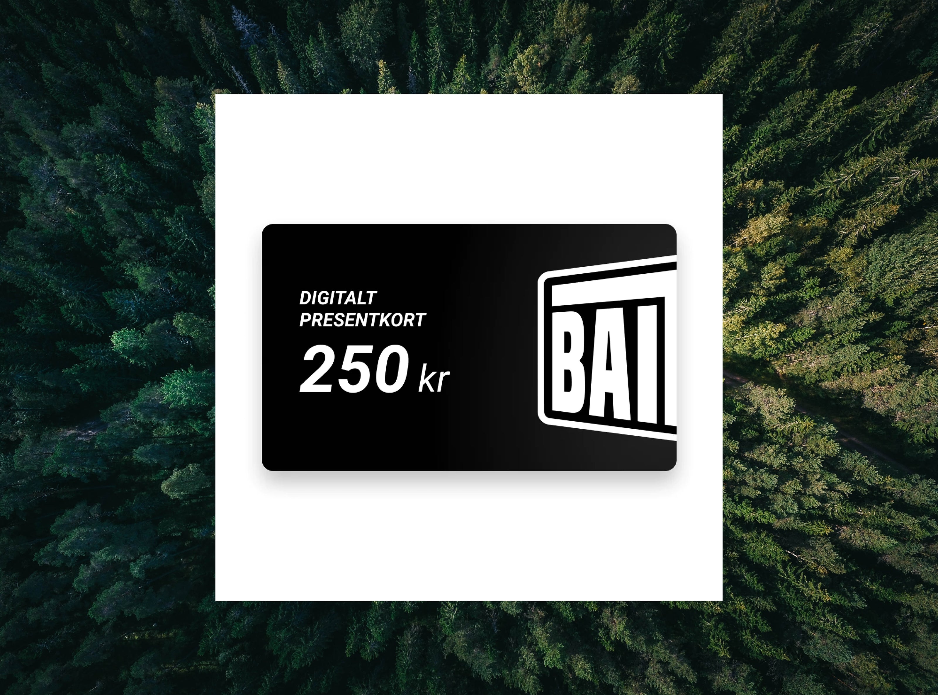 Digitalt presentkort